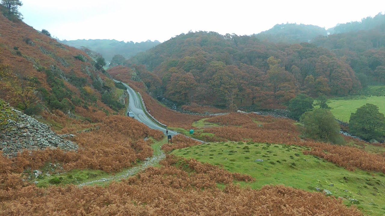 ENGLAND Yew Tree Tarn & Torver, Lake District (19 Oct 2018) - YouTube