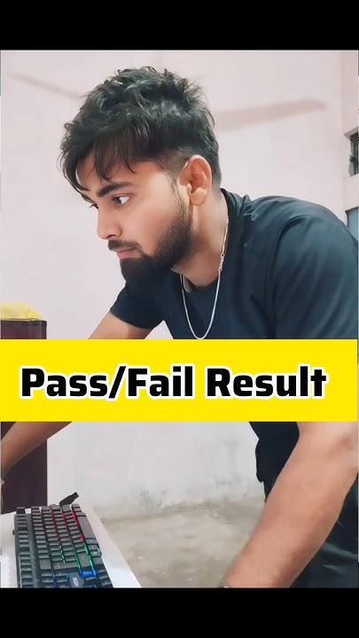 Pass/Fail Result in Excel! Use of if Formula in Excel #shortfeed #youtube #shortvideo ## ...