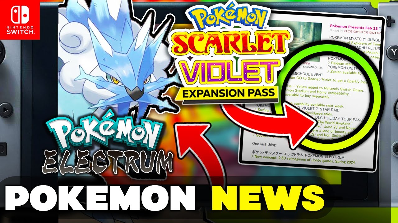 HUGE LEAKS FOR PRESENTS! JOHTO REMAKES ELECTRUM & 2 DLC for Pokemon ...