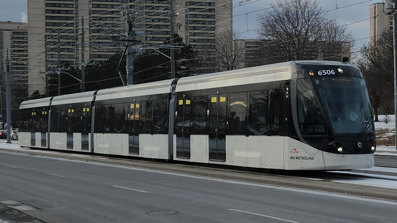 TTC Citadis Spirit Light Rail - 6506 At Sentinel - YouTube