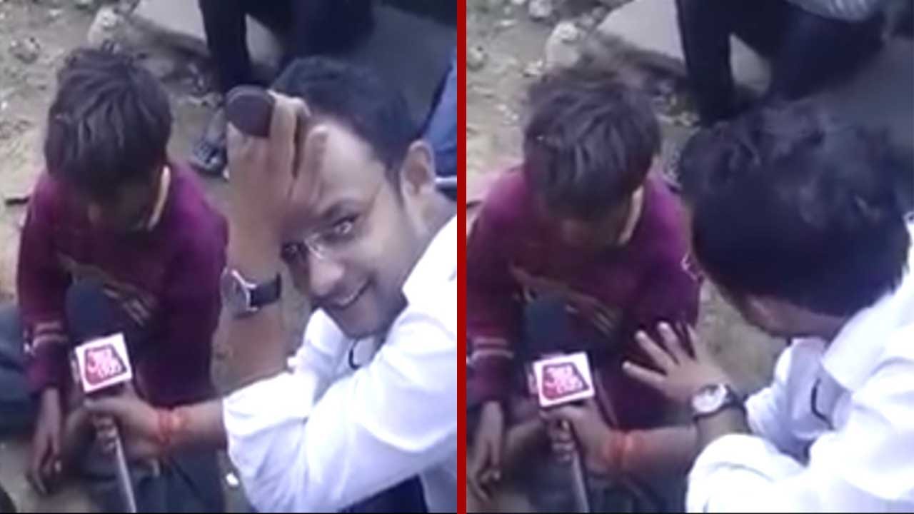 TV Reporter forces kid to give statement against BJP minister, offers ...
