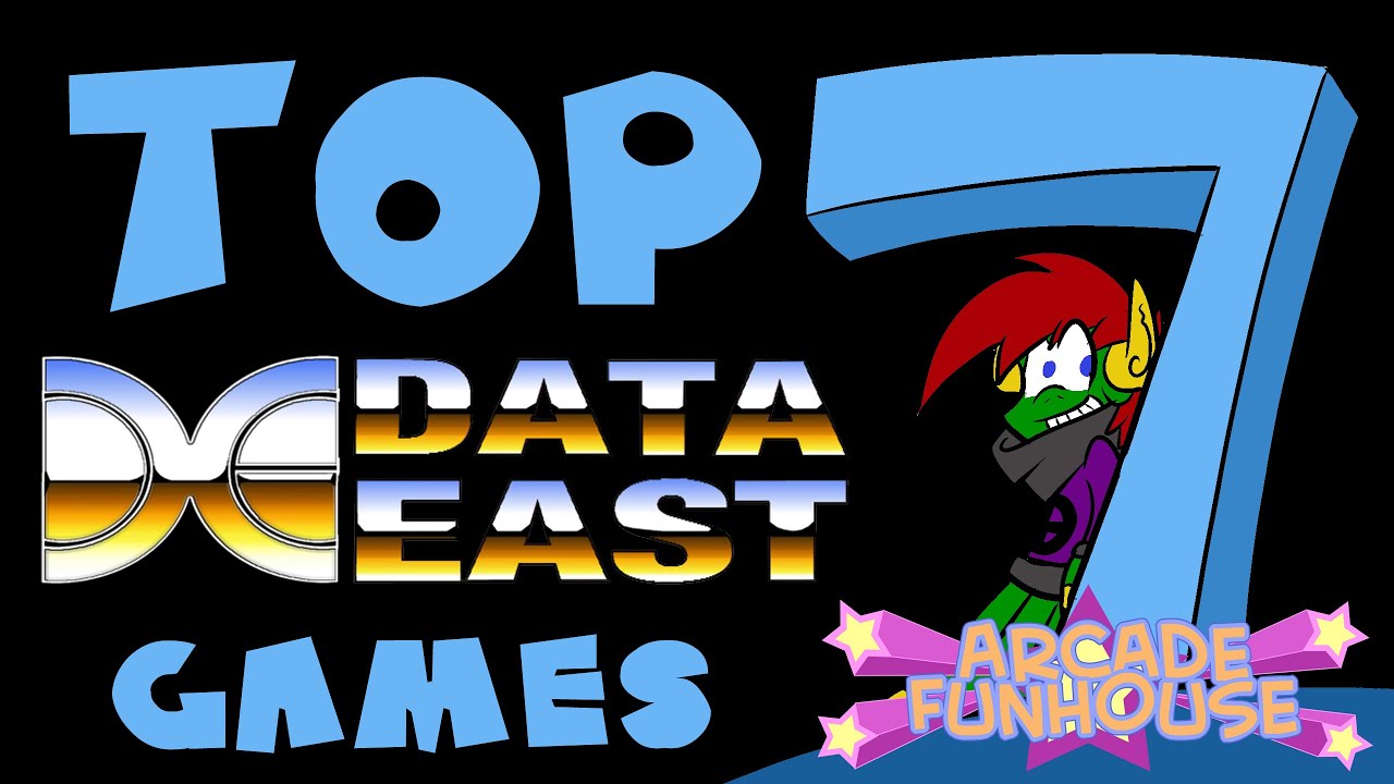 Arcade Funhouse - Top 7 Data East Games! - YouTube