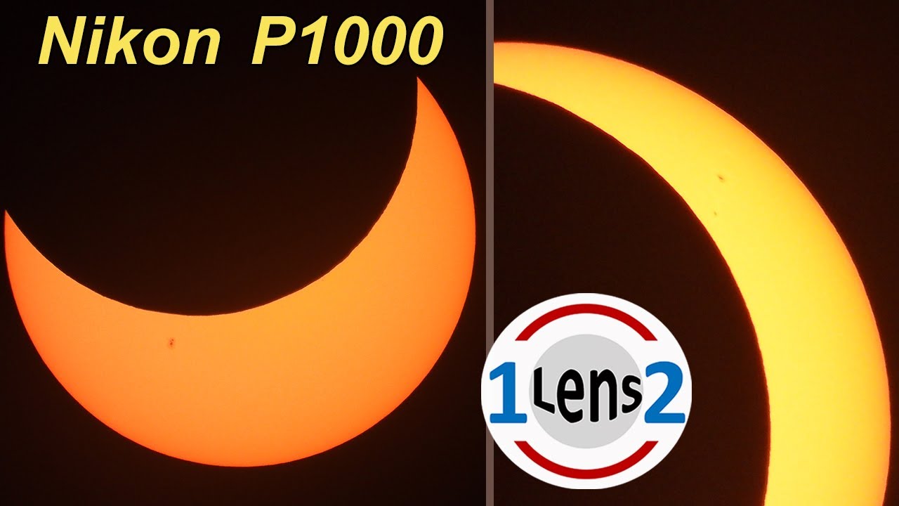 Partial Solar Eclipse Nikon P1000 Super Zoom October 14, 2023 - YouTube