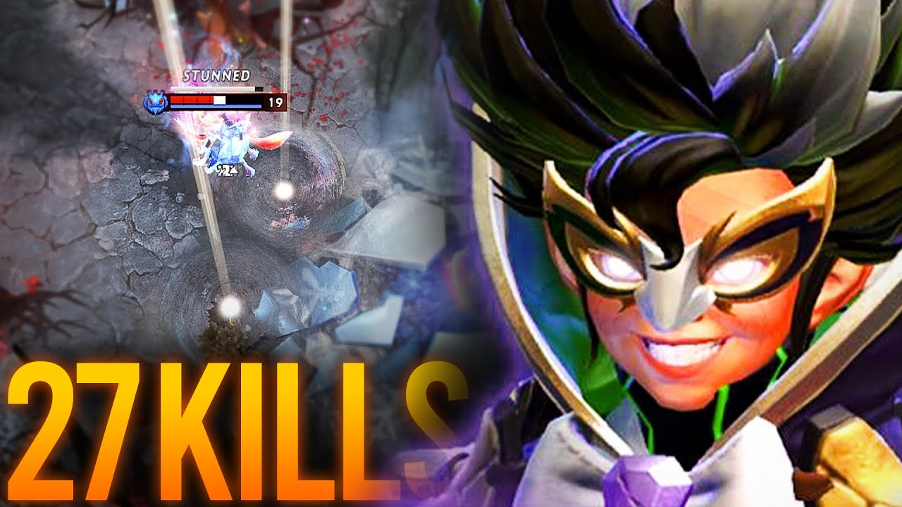 27 KILLS!! Invoker’s Epic Sunstrikes vs Puck Mid | Dota 2 Invoker - YouTube