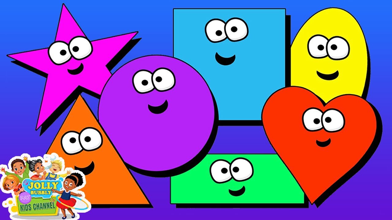 Learn Basic Shapes Song For Kids | Simple shapes Learning Video for ...