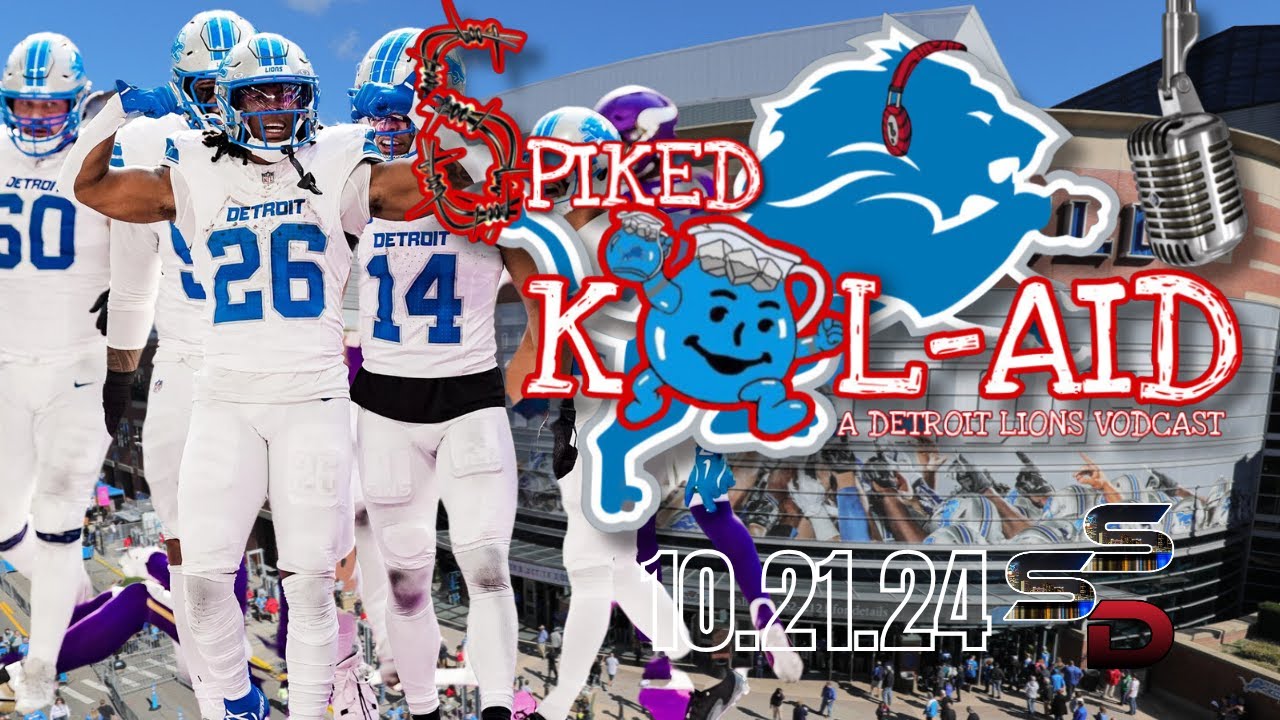 Detroit Lions Spiked Kool-Aid 10.21.24: THE BEST TEAM IN THE NFL! - YouTube