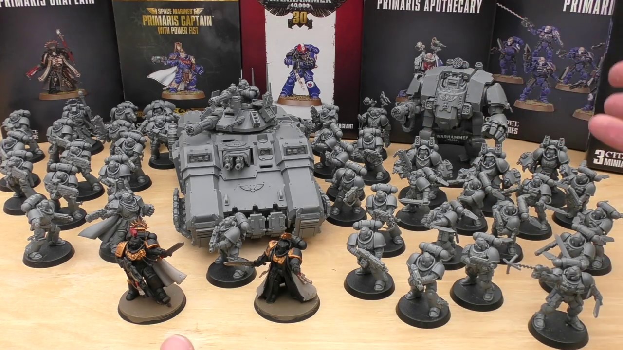 Primaris Full Range - Review (WH40K) - YouTube