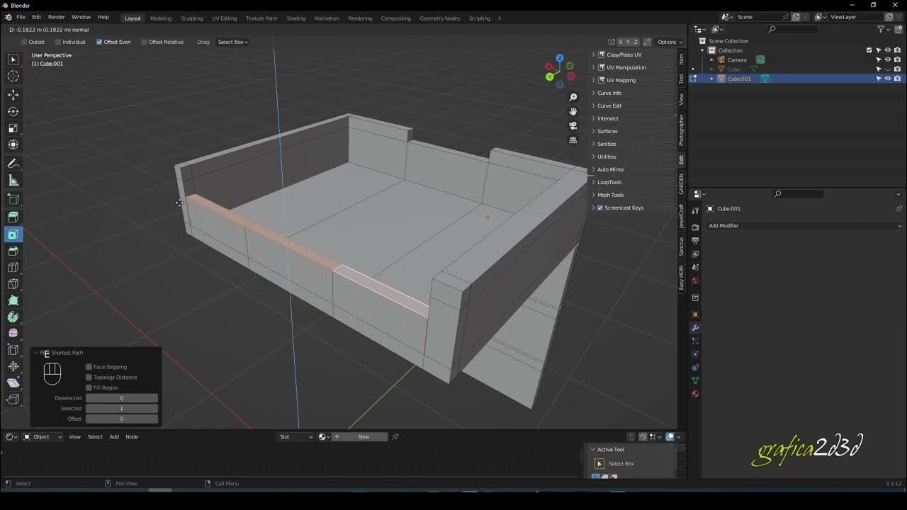 modellare cassettiera con blender (tutorial per principianti) - YouTube