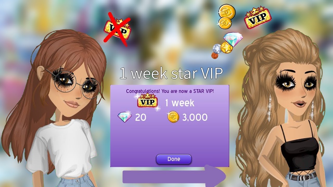 Getting 1 Week Star VIP on Msp! - YouTube