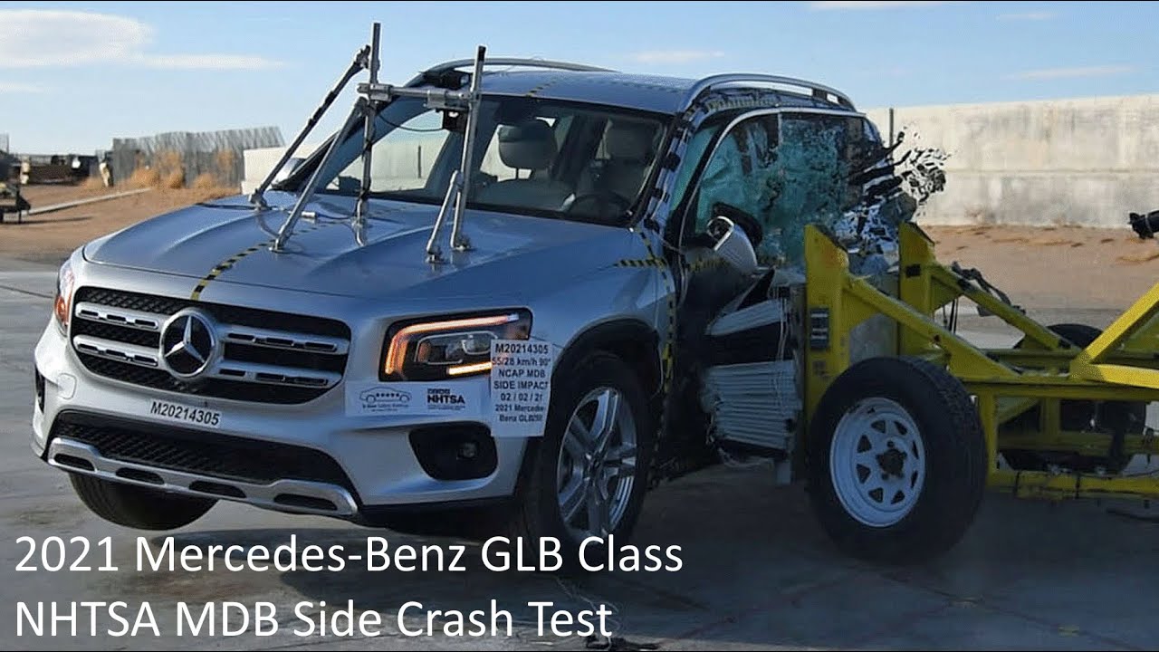 2020-2022 Mercedes-Benz GLB-Class (X247 - GLB 250) NHTSA MDB Side Crash ...