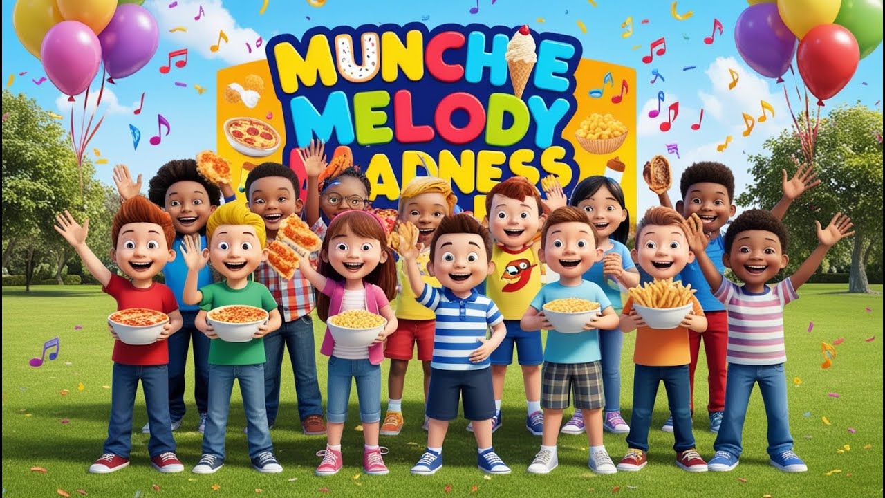Munchie Melody Madness | Fun Kids Song About Snacks | Sing Along # ...