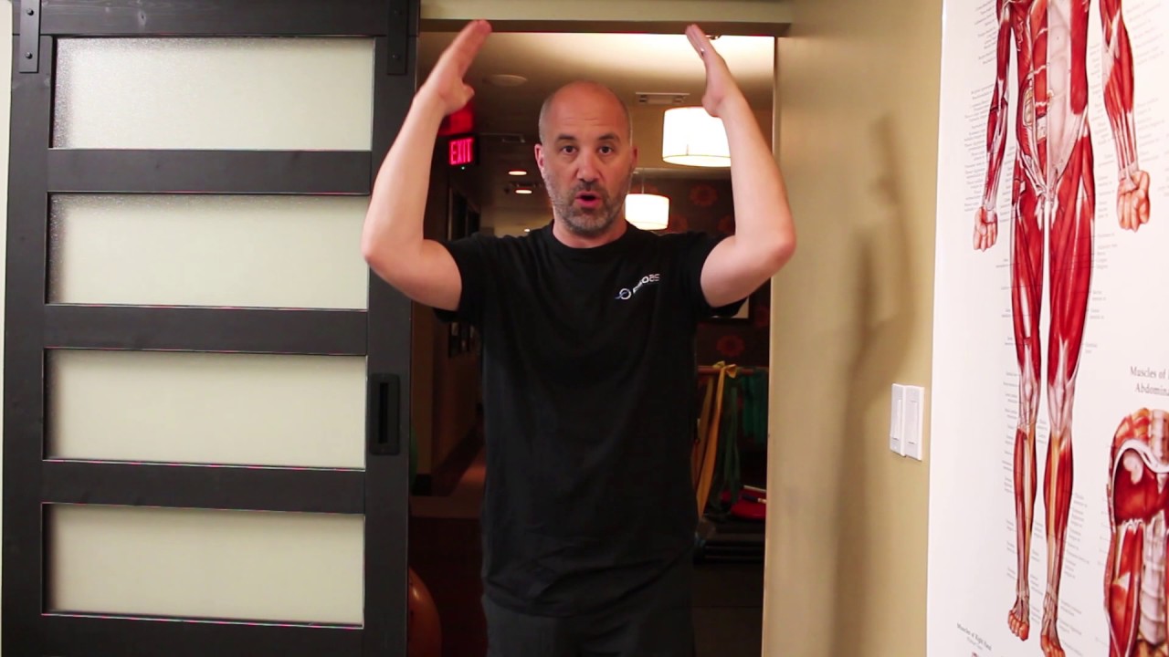 AIS Latissimus Dorsi Stretch - YouTube