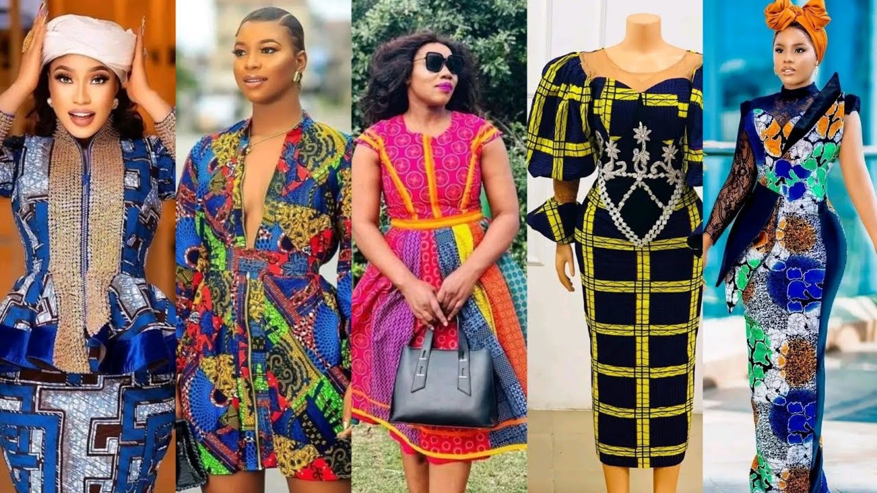 MISHONO YA VITENGE ANKARA ASOEBI NEW FASHION DESIGN AFRICA PRINT KENTE ...