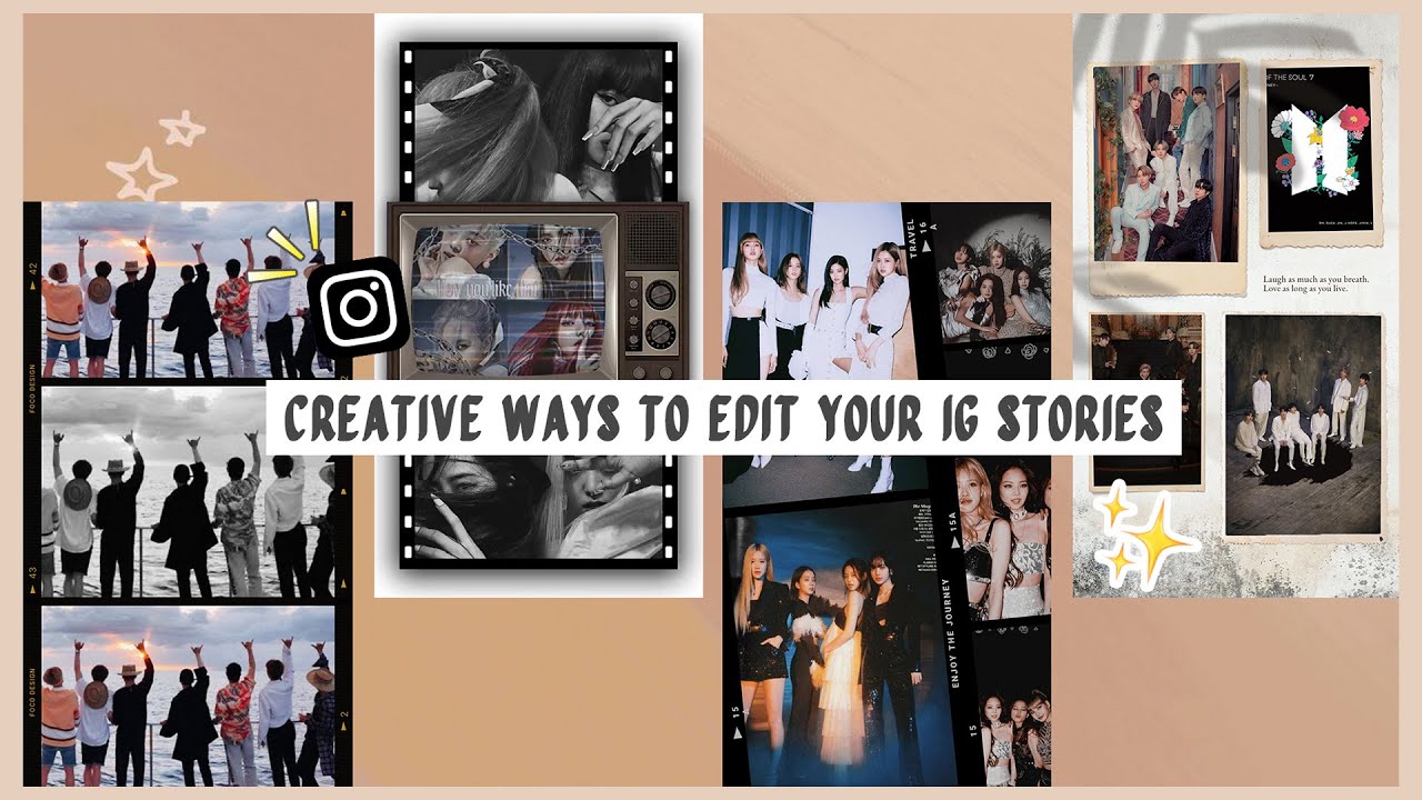 Creative ways to edit your Instagram stories | IG story ideas ...