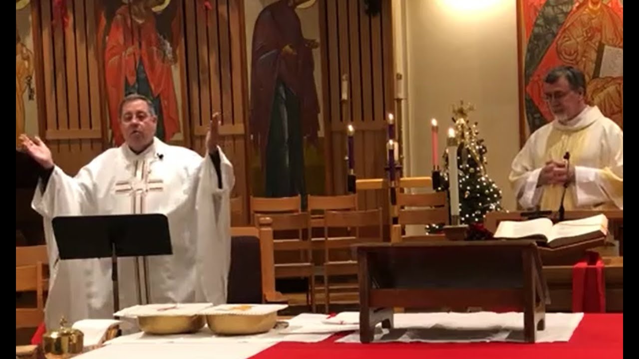Sunday Mass December 27, 2020 The Feast of the Holy Family. Mass ...