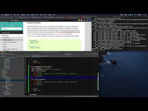12 Adding embedded video to StreamField in Wagtail - YouTube