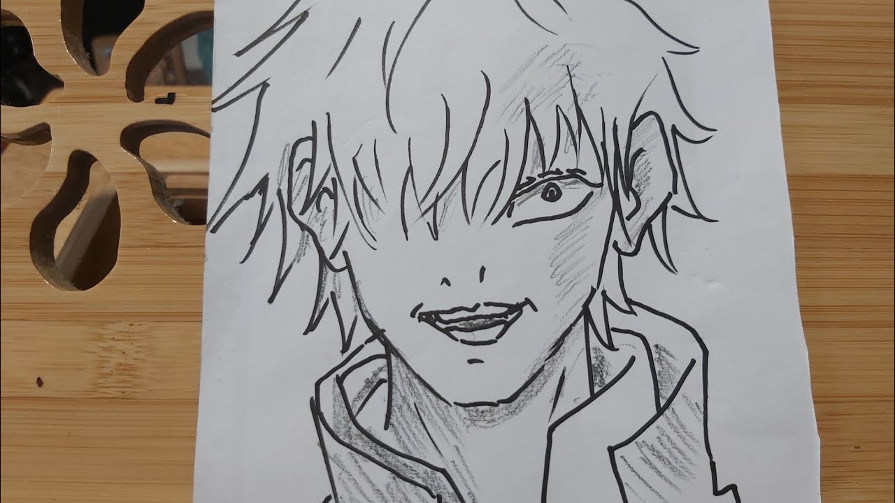 How ro draw Gojo Satoru (Injured) Step by step | Jujutsu Ksisen Drawing ...