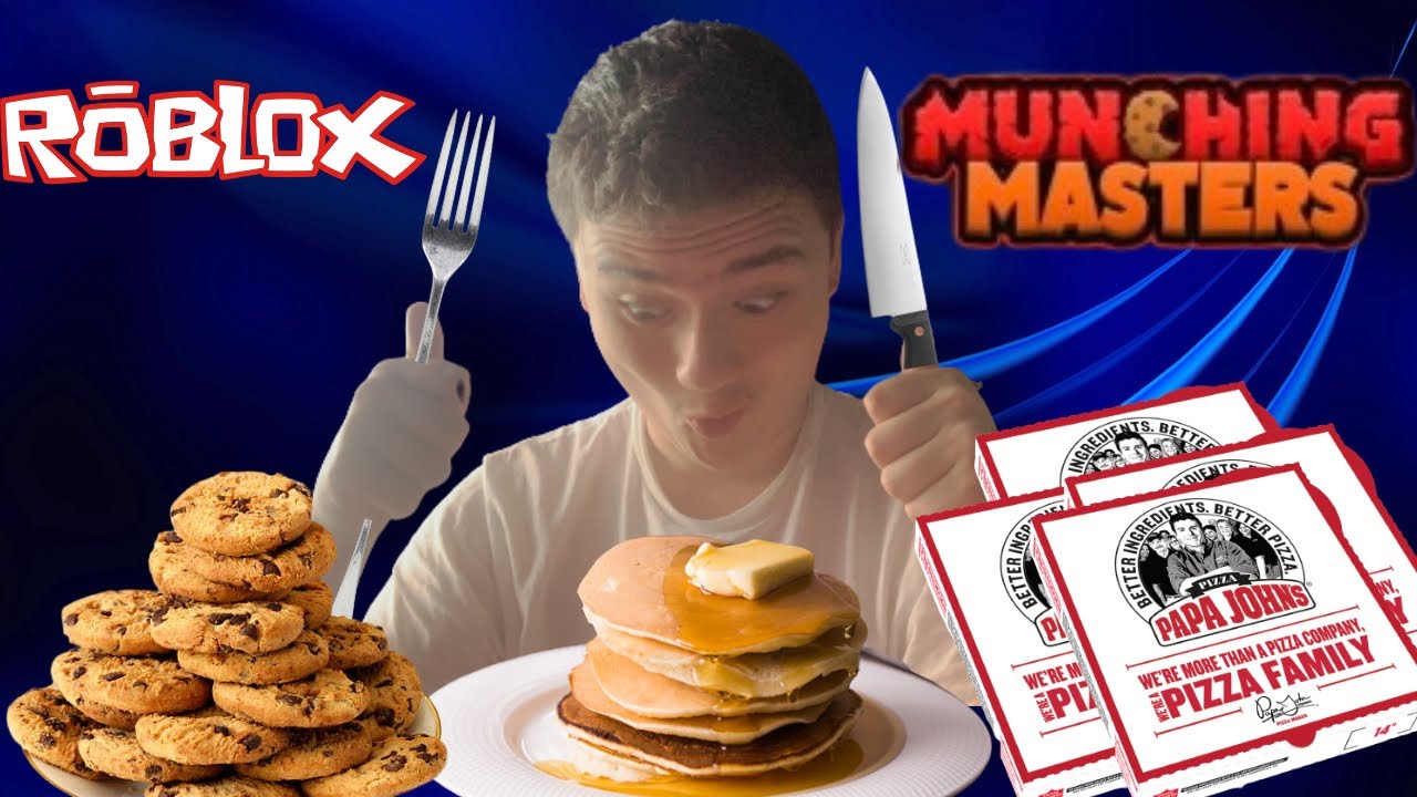 Eating 🍽️ a lot of calories in Roblox munching masters - YouTube