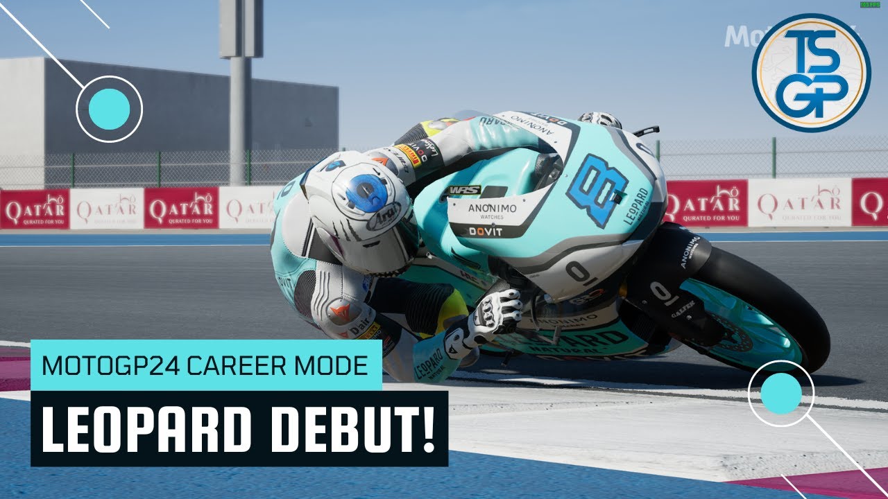 MotoGP24 Career Mode #04 - LEOPARD DEBUT! - YouTube