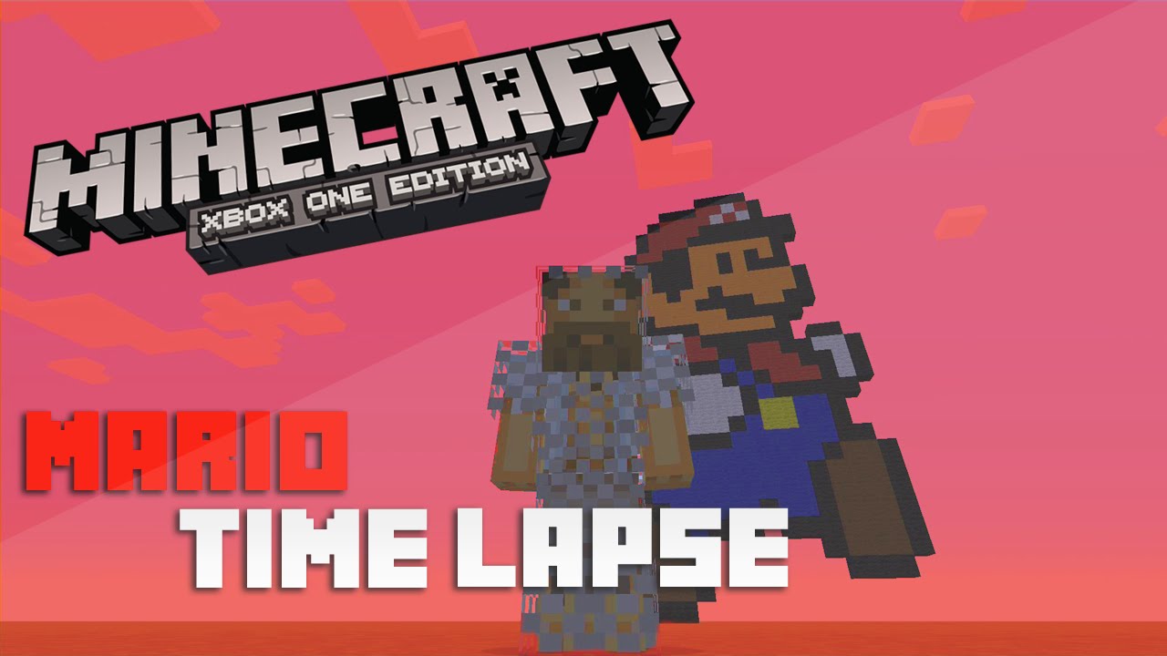 Minecraft Build › Mario Time Lapse - YouTube