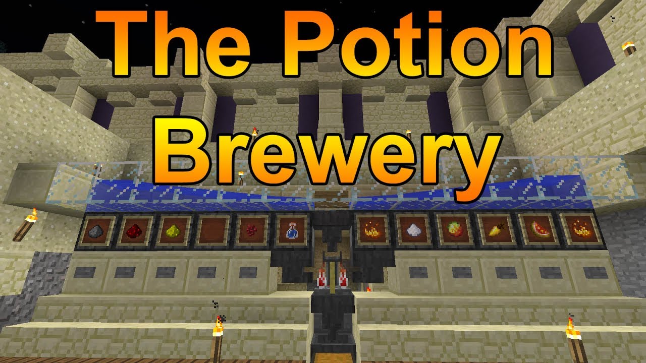 THE REDSTONE POTION BREWERY! - Sloppy Plays Minecraft (11) - A ...
