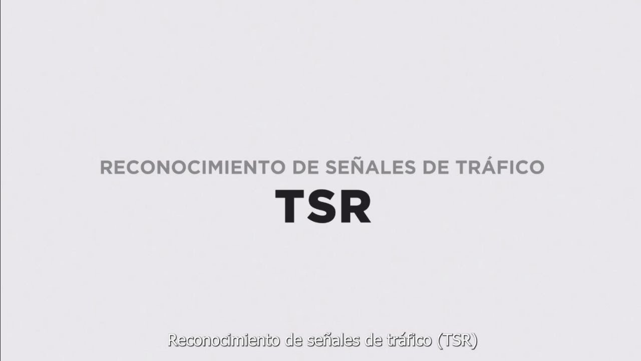 TSR reconocimiento de señales de tráfico. Cómo funciona este sistema ...