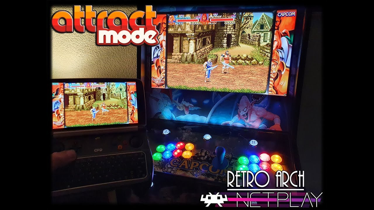 Attract Mode (Mode Netplay Retroarch) [Only pack 550Gb) - YouTube