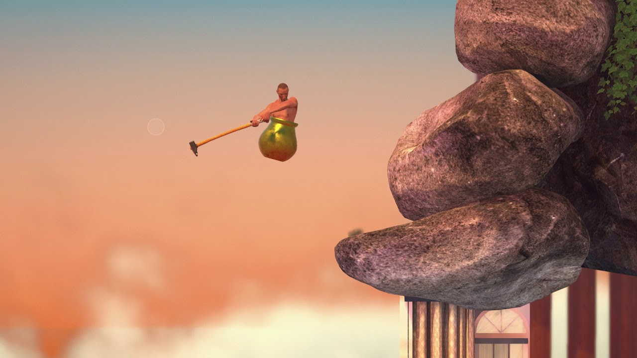 Getting Over It 50th climb in 06:05 - YouTube