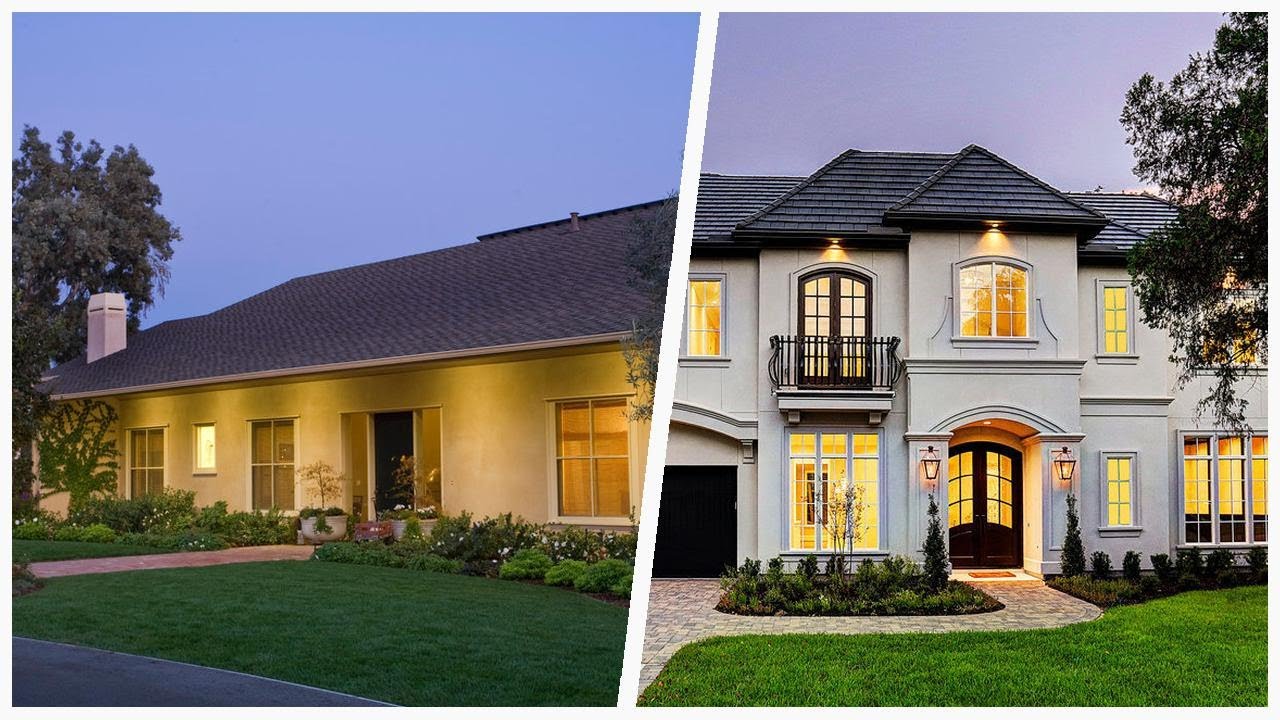 75 Transitional Exterior Home Design Ideas You'll Love ⭐️ - YouTube