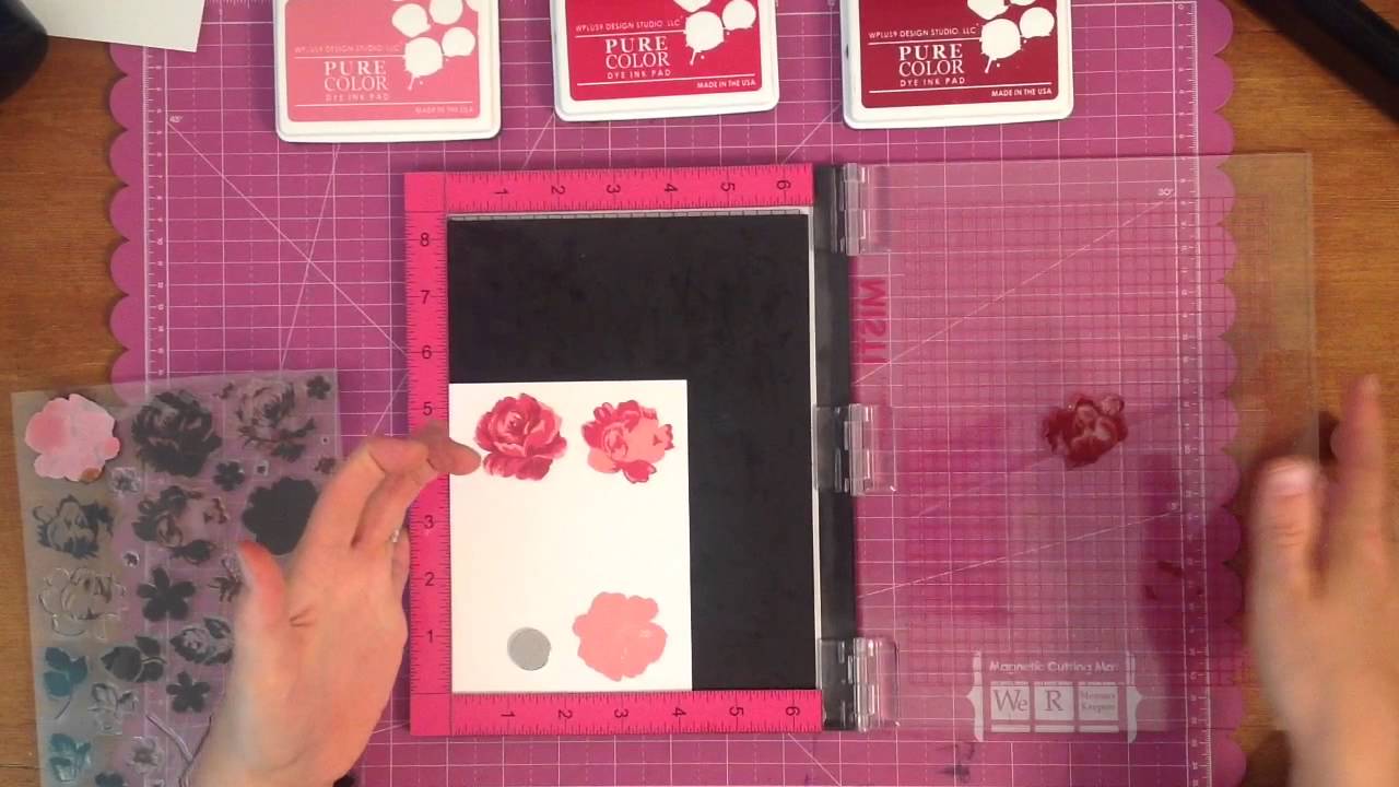 Multi step Stamping with Altenew - YouTube