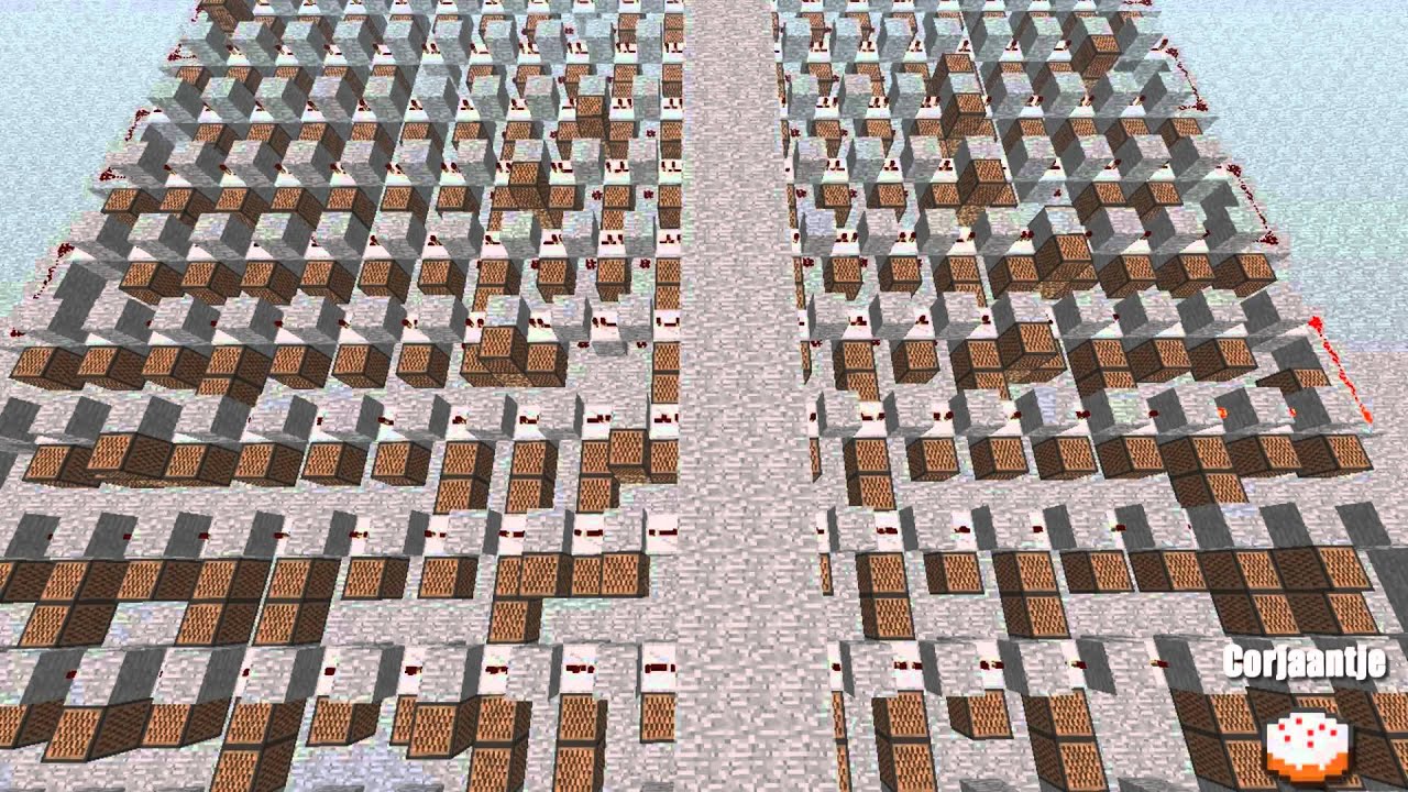 Minecraft - Paradise (Coldplay) on Noteblocks - YouTube