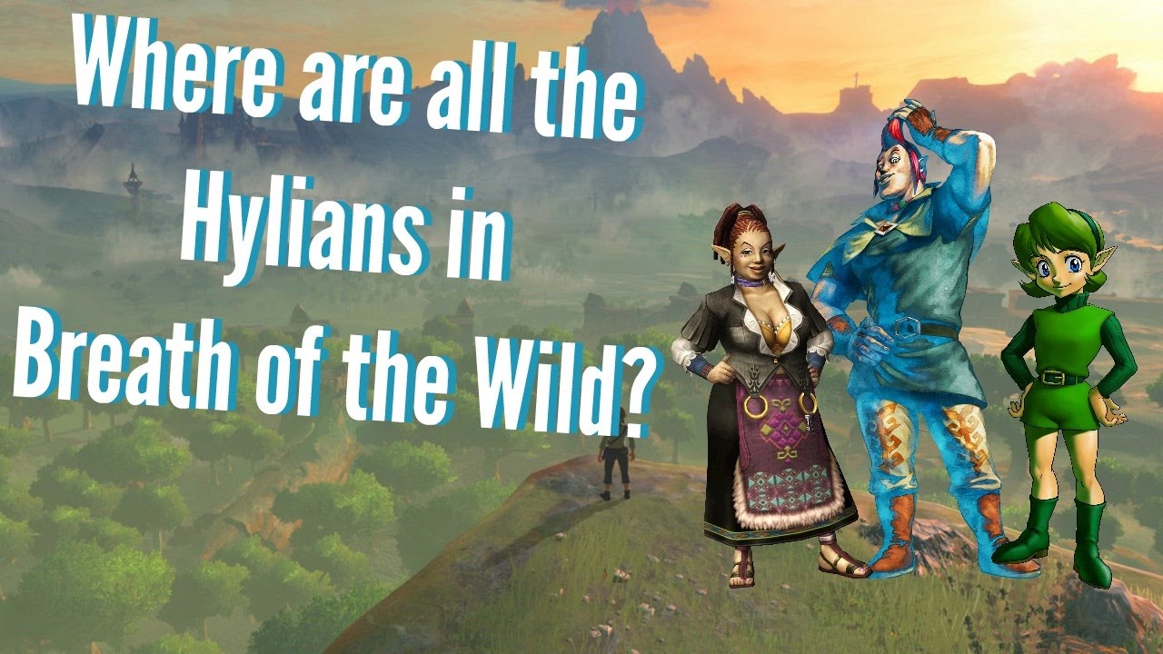 Where are all the Hylians in Breath of The Wild? [Theory] - YouTube