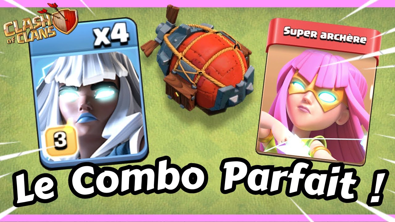 Le combo PARFAIT : Super Archer et Electro Titan en HDV15 sur CLASH OF ...
