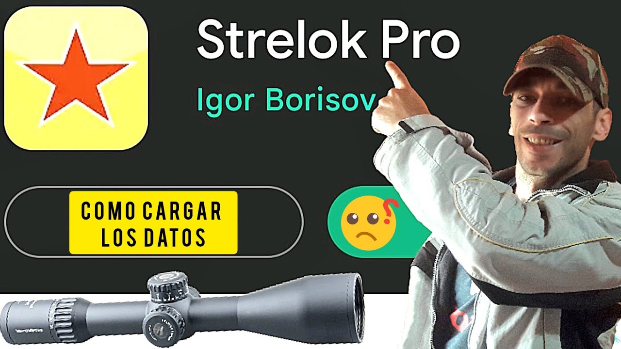 strelok pro como configurar y usar - calculadora balística - YouTube