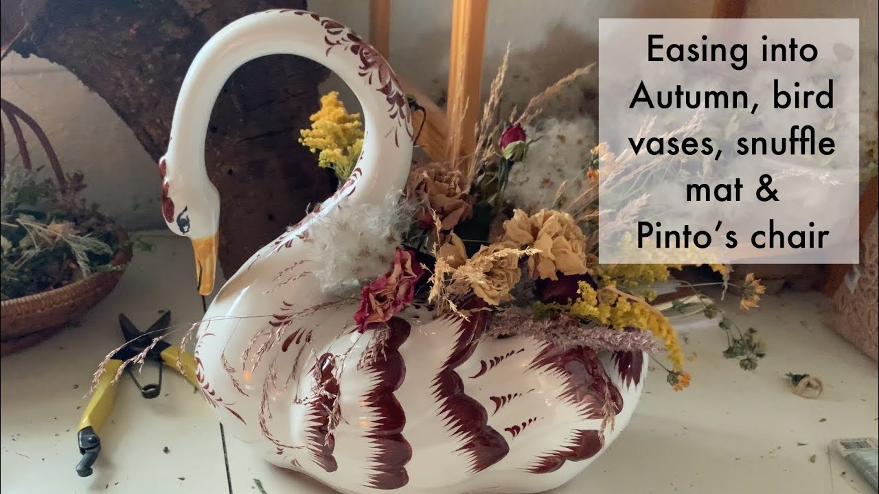 September Journal: Flower birds, snuffle mat, garden tidy & the ...