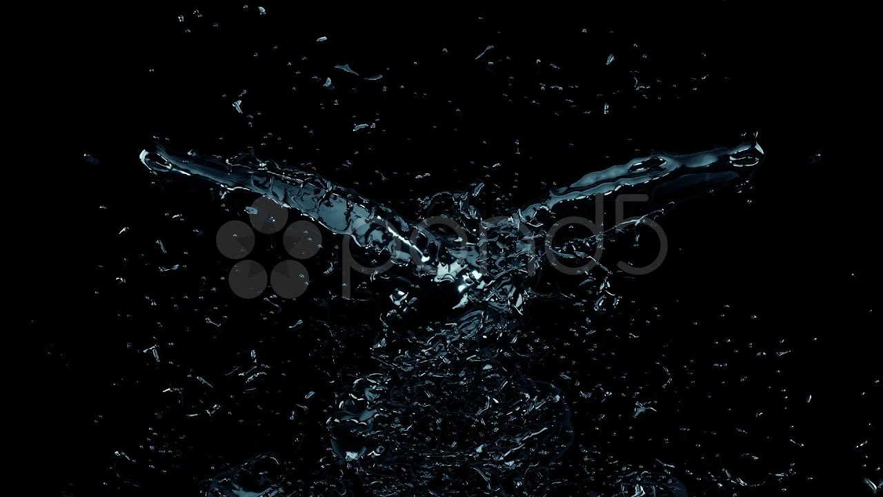 Water Splash. Stock Footage - YouTube