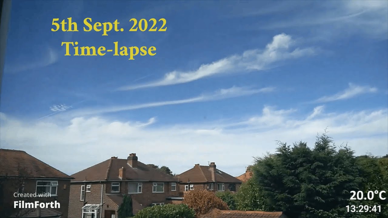 5 September 2022 Time-lapse - YouTube
