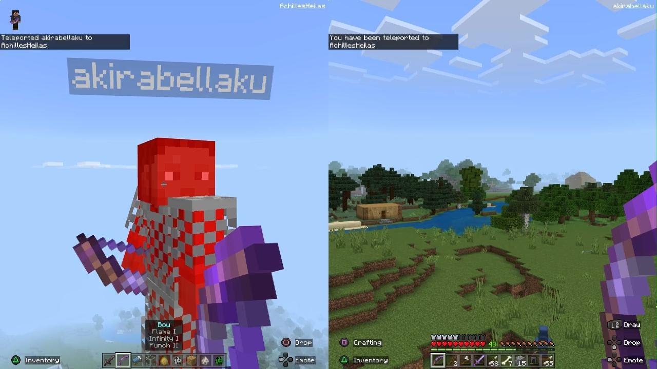 Minecraft voodoo doll glitch - YouTube