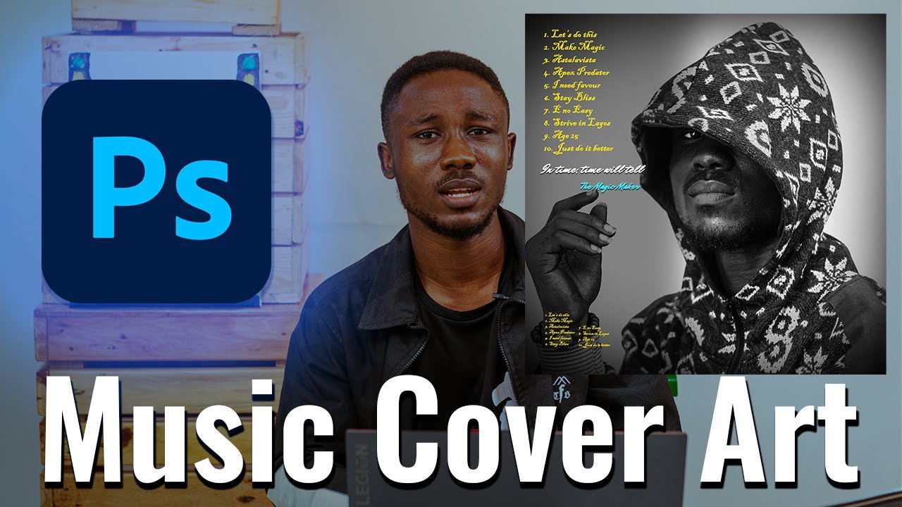 How To Design a Music Cover || Adobe Photoshop Tutorial - YouTube