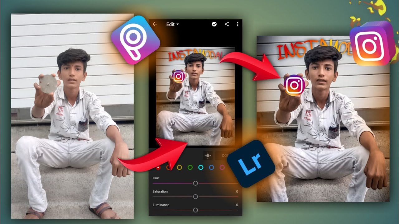 best 👍💯insta modal photo editing # AC editz # - YouTube