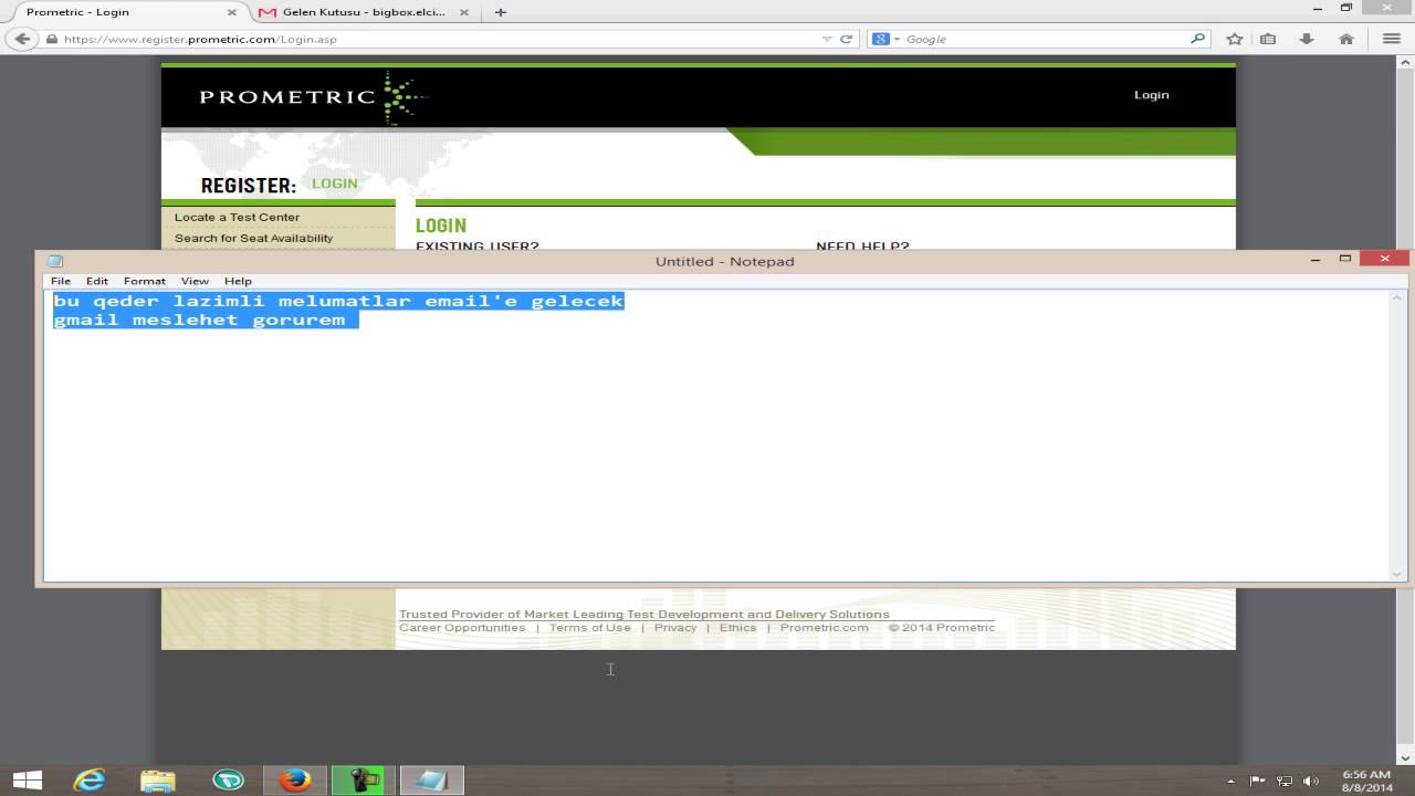 prometric.com create account for microsoft exam - YouTube