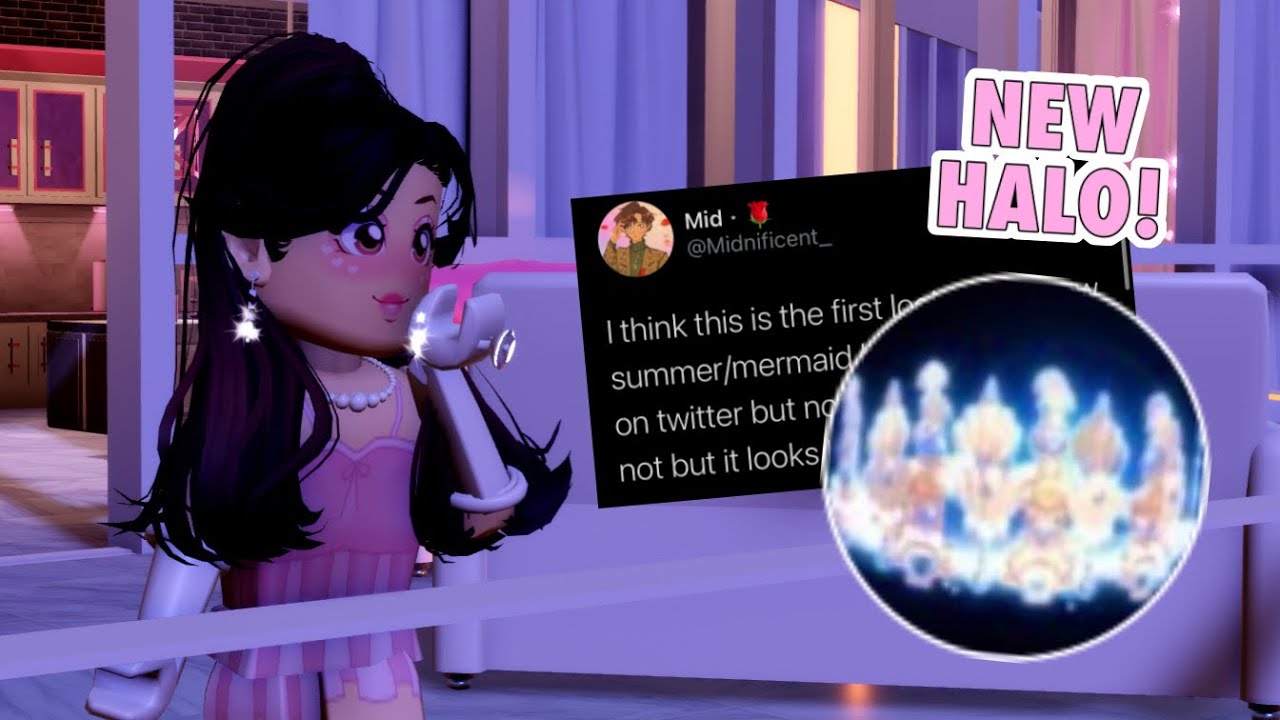 **NEW** MERMAID HALO 2022! FIRST LOOK AT THE NEW HALO! ROBLOX ROYALE ...