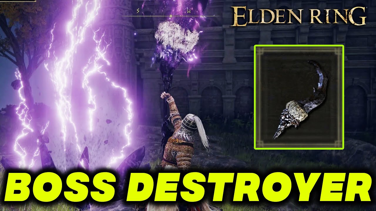 BROKEN Weapon "Boss Destroyer" in Elden Ring | How to Get This EPIC ...