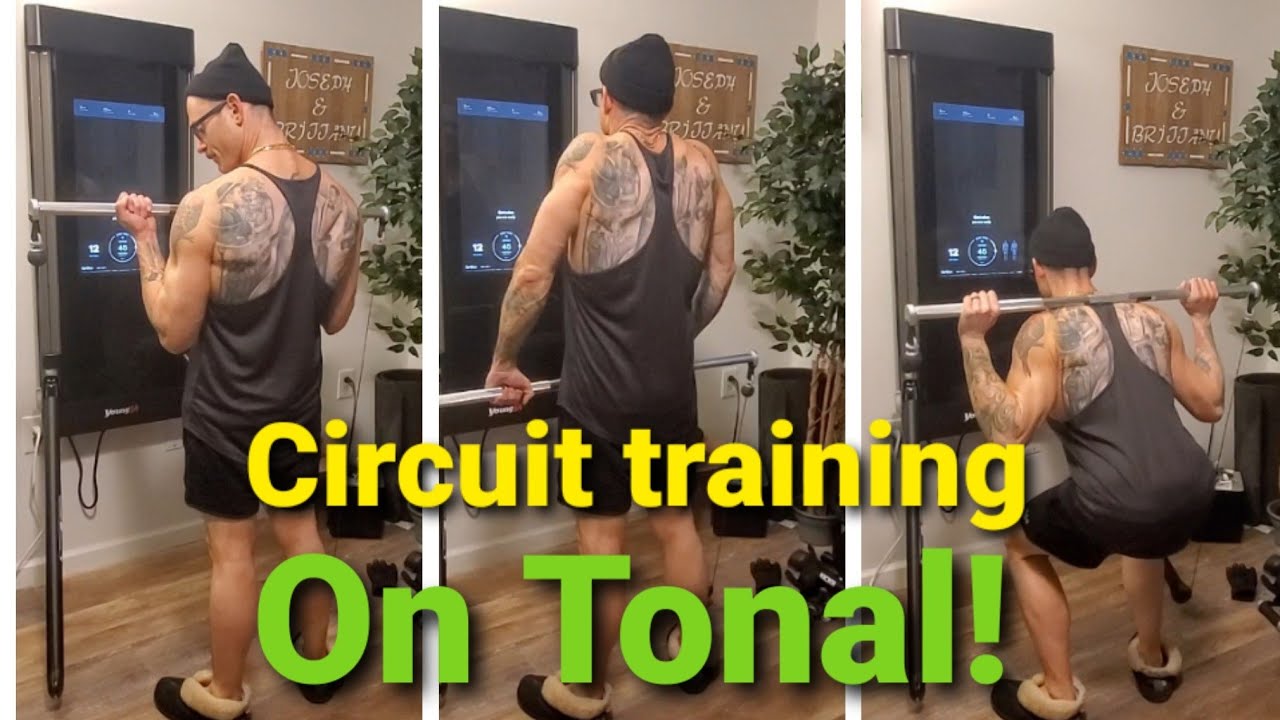 Tonal Gym Review: How to circuit train on Tonal - YouTube