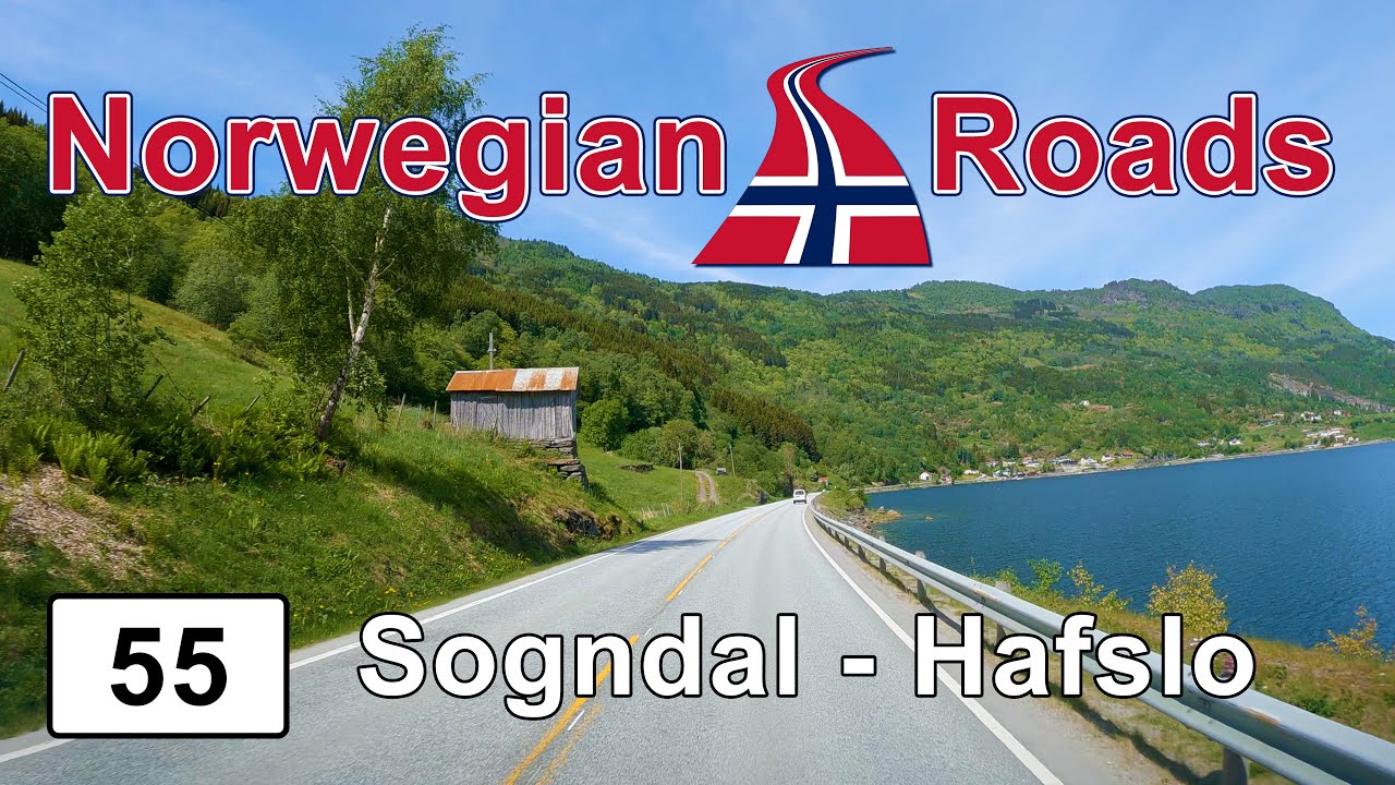 Driving Fv55 Sogndal - Hafslo | Norwegian Roads 4K UHD - YouTube