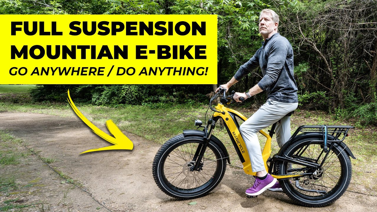 Full Suspension E-Bike Ready for Outdoor Adventure - Magicycle Deer SUV ...