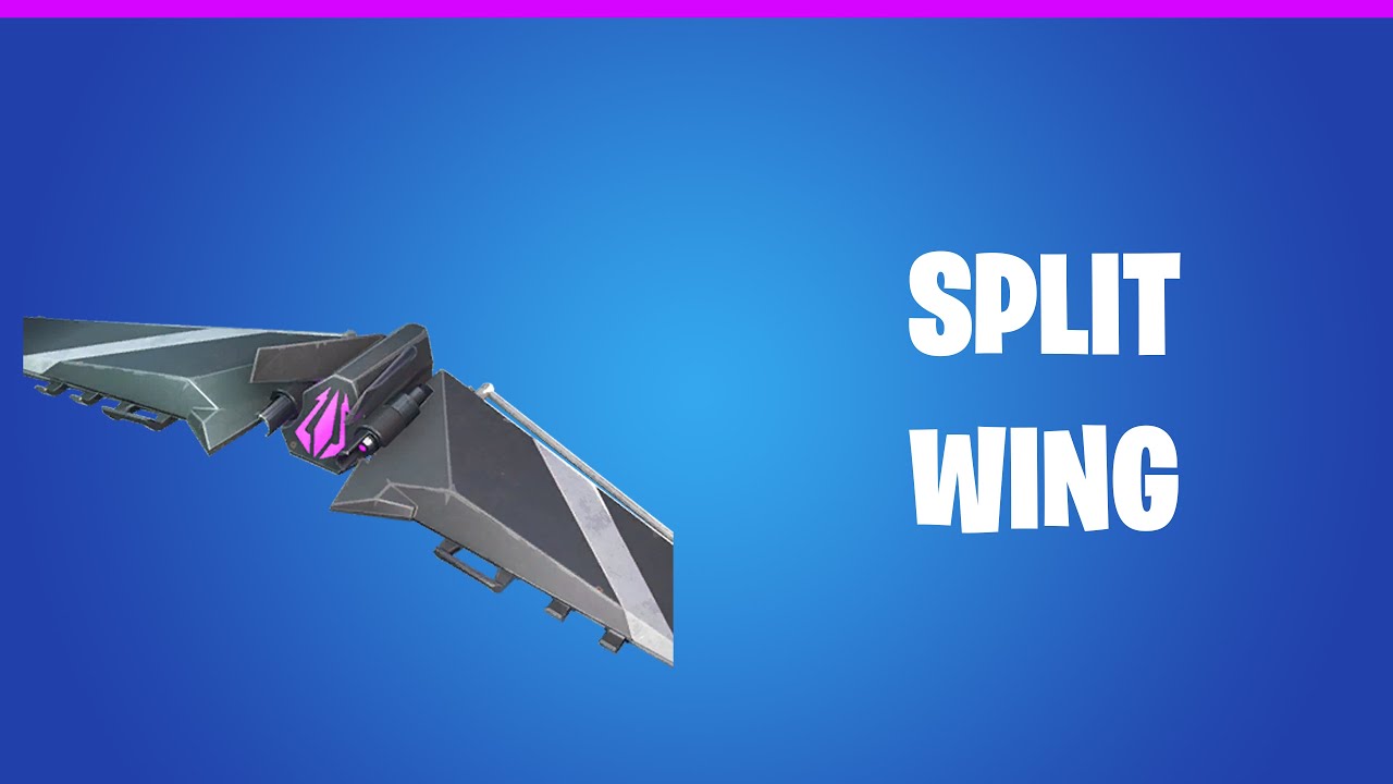 🔥 SPLIT WING GLIDER - 360 - FORTNITE 🦙 - YouTube