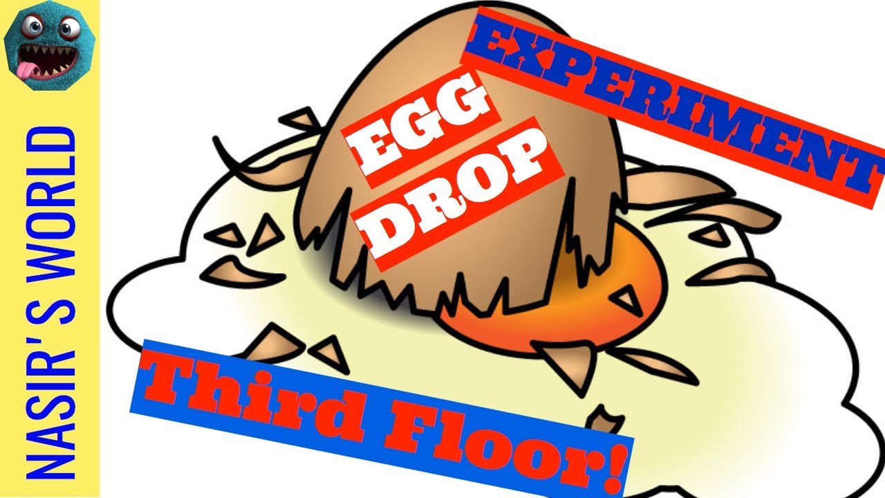 Science Experiments for Kids | Egg Drop Experiment | Try not to break ...