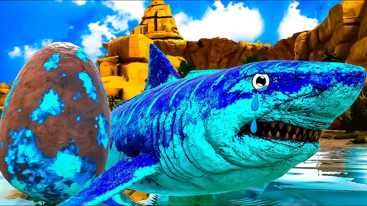 Á HISTÓRIA DO BEBÊ MEGALODON - UMA AVENTURA NO OCEANO - EP 1 "ESSA SERA ...