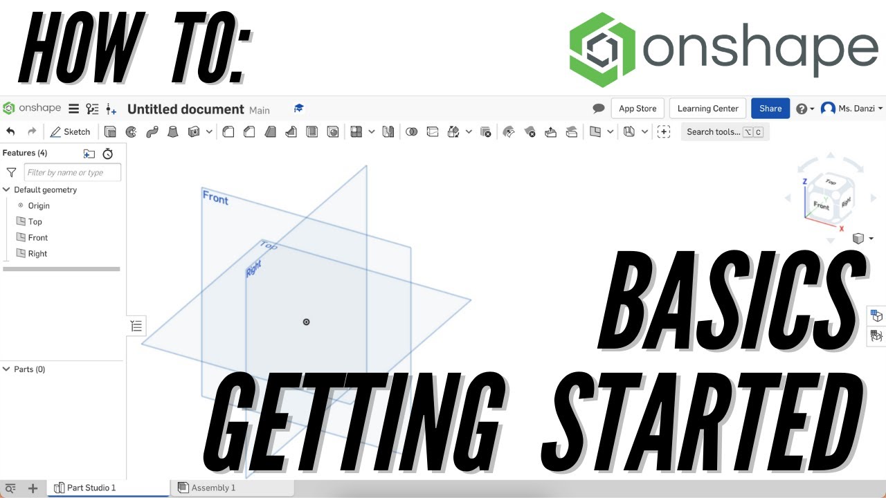 How to: Getting Started with Onshape - YouTube